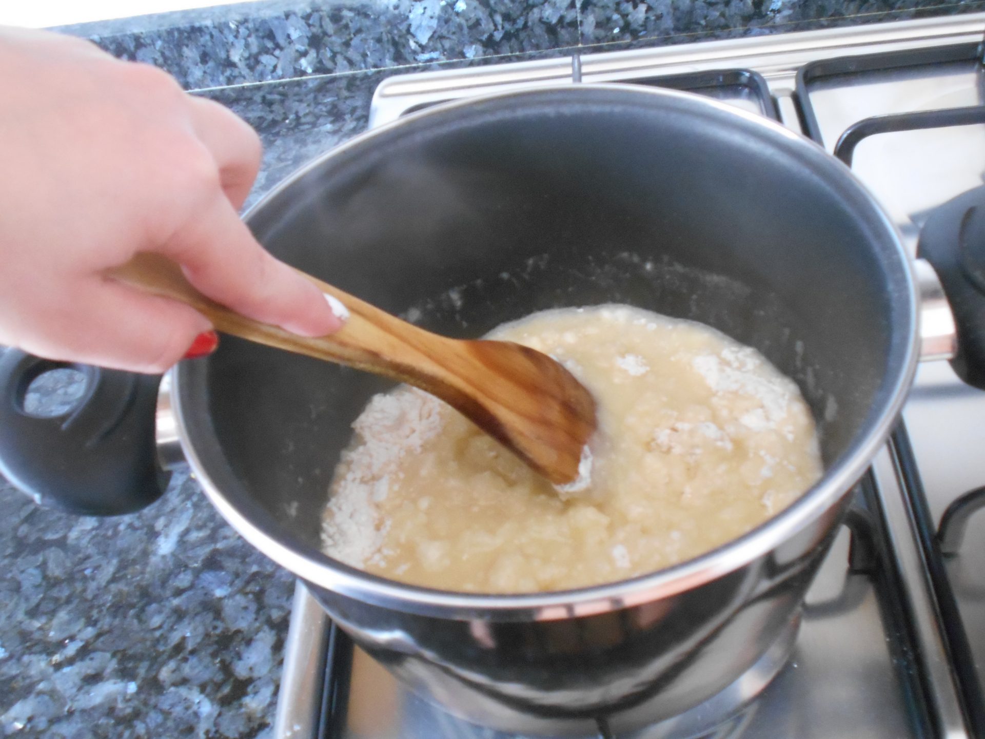 48º receta PALO CATALÁN DE CREMA - ÉCLAIRS DE CREMA — MAYTE EN LA COCINA
