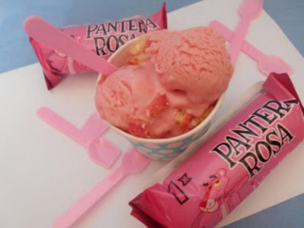 403° receta: HELADO CASERO DE PANTERA ROSA (CON Y SIN HELADERA) — MAYTE ...