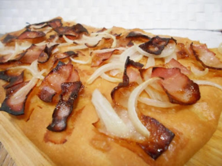 485°receta: COCA DE BACON Y CEBOLLA — MAYTE EN LA COCINA