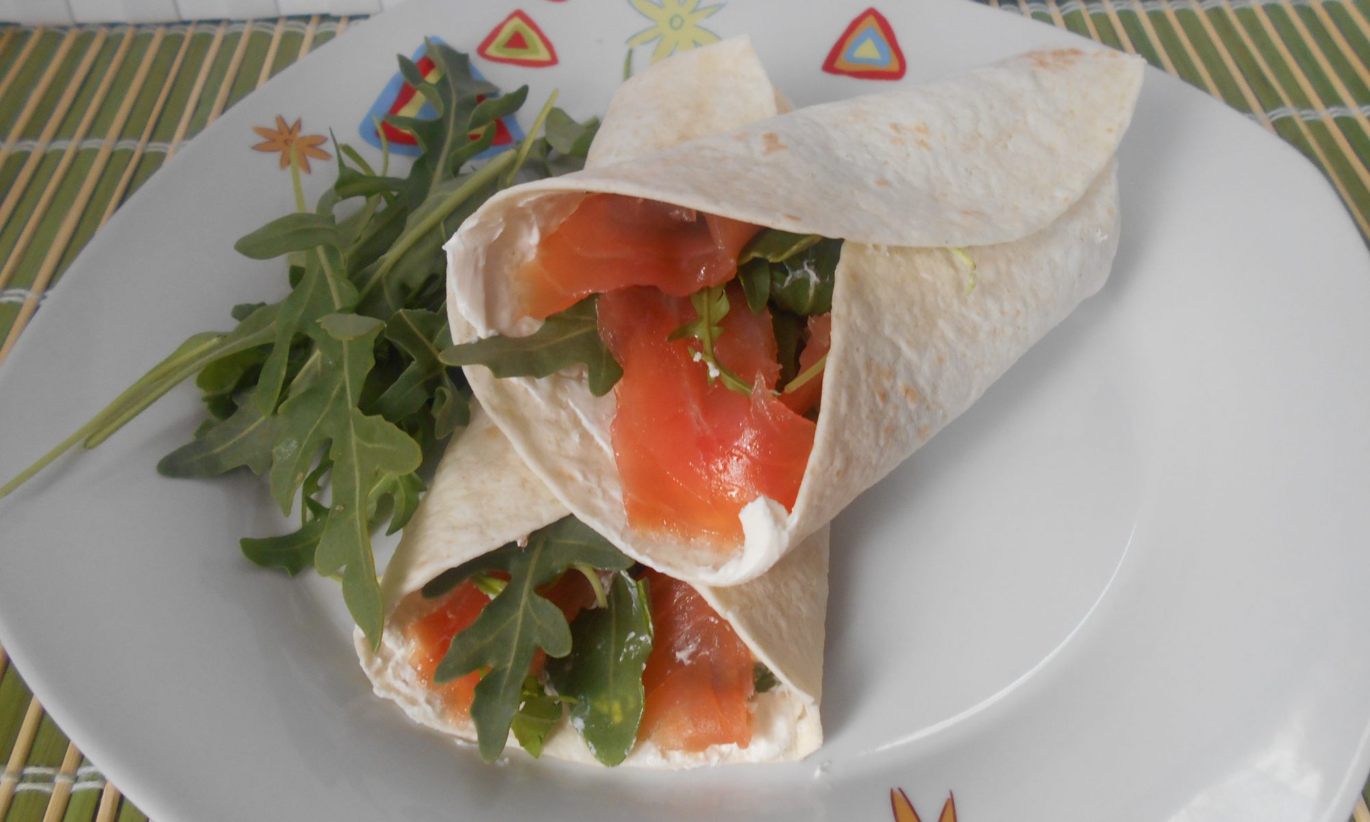 787° receta: WRAPS DE SALMÓN Y RUCULA — MAYTE EN LA COCINA