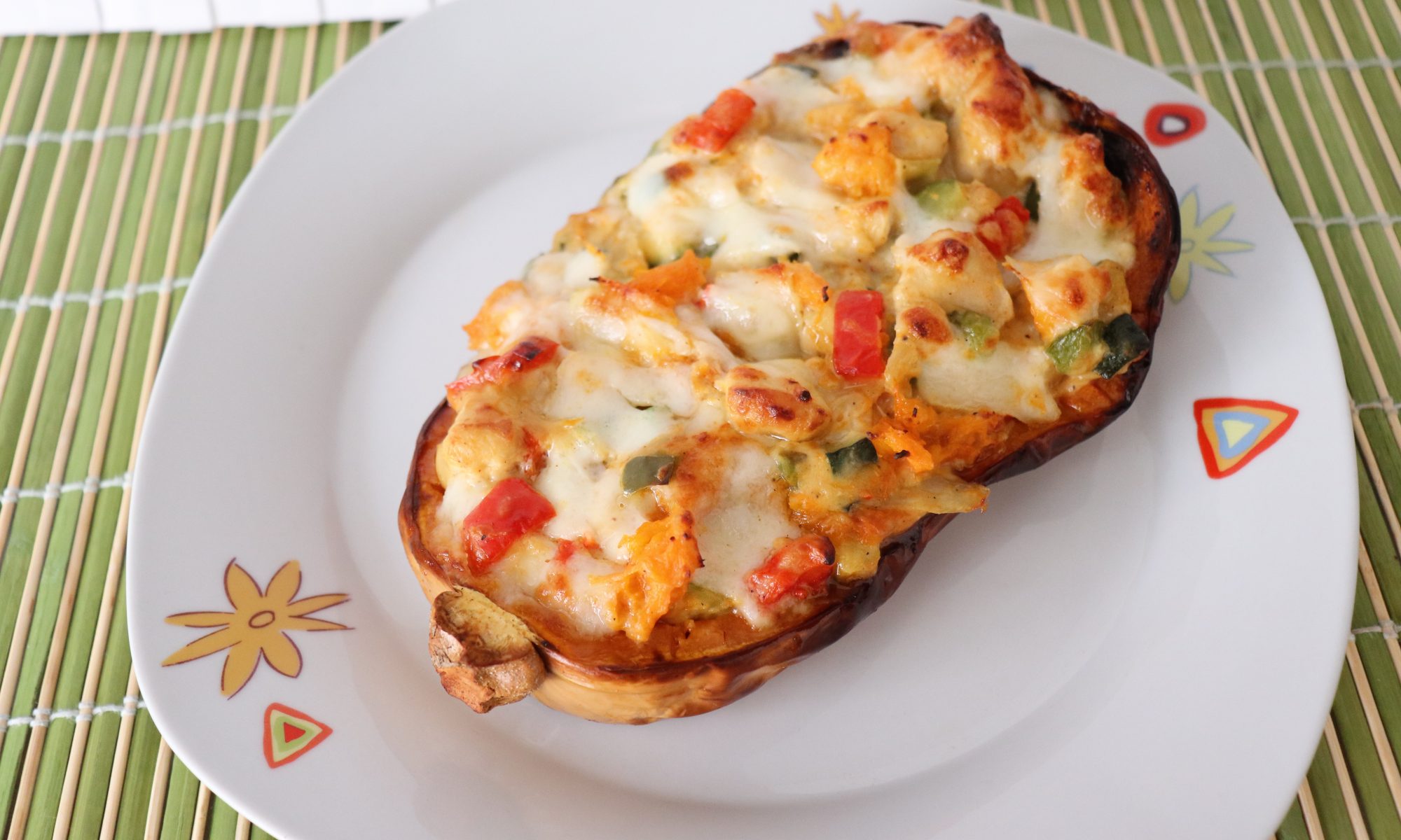 845° receta: CALABAZA RELLENA DE POLLO Y VERDURAS — MAYTE EN LA COCINA