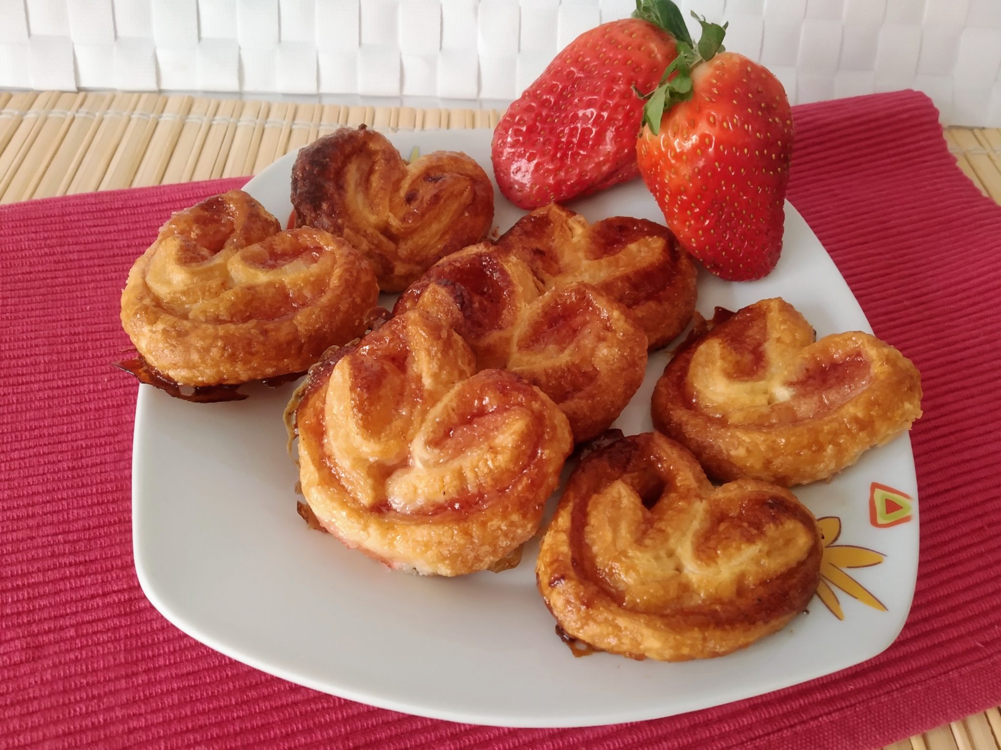 942° receta: PALMERITAS DE FRESA — MAYTE EN LA COCINA